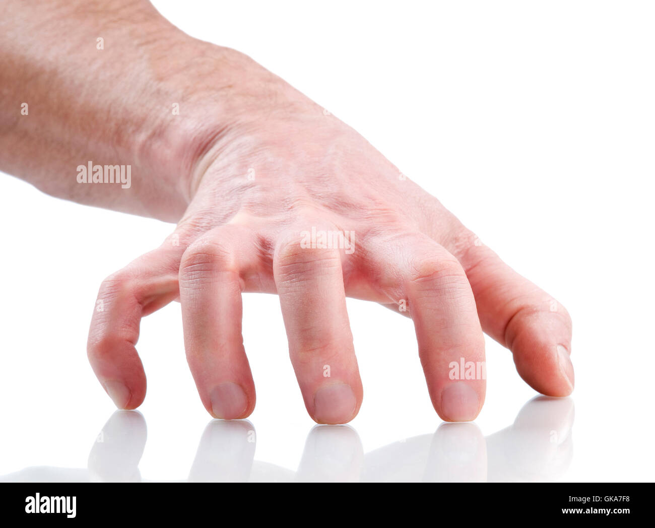 gesture hand horror Stock Photo - Alamy