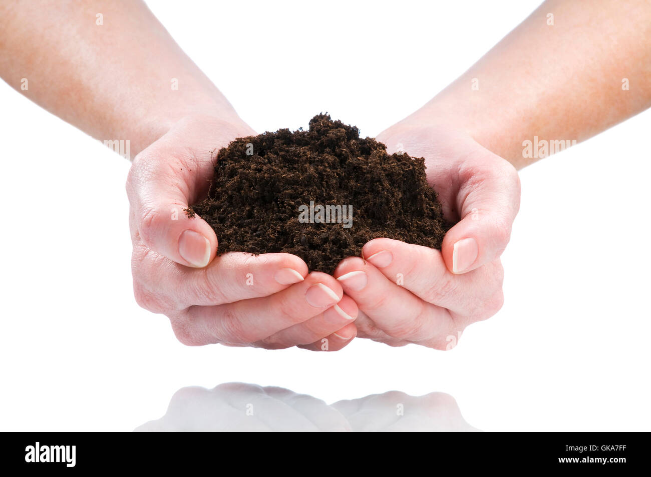 hand hands ground Stock Photo - Alamy