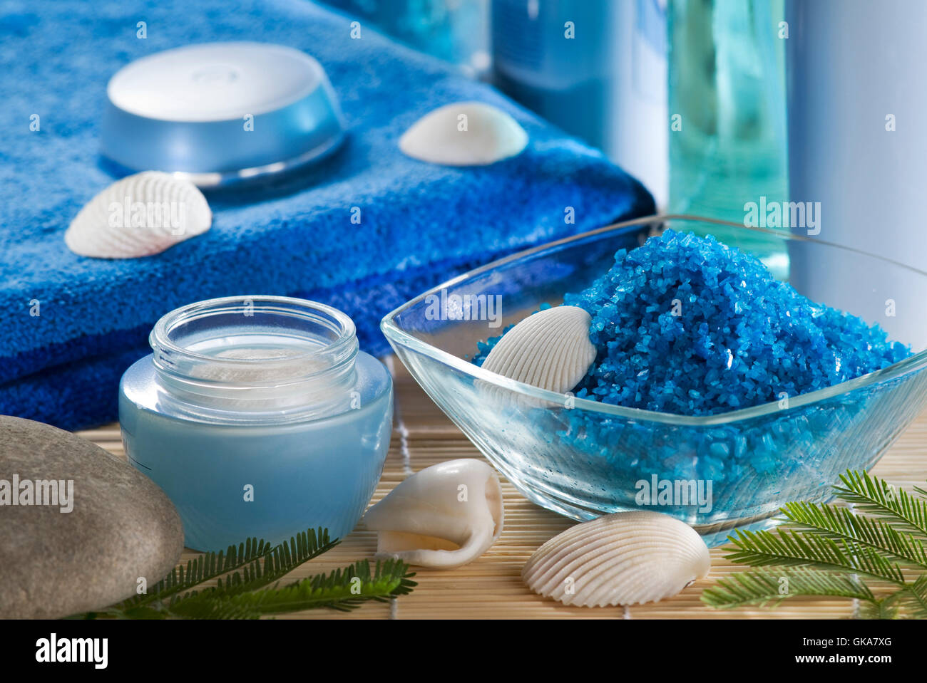 salt cosmetic spa Stock Photo - Alamy