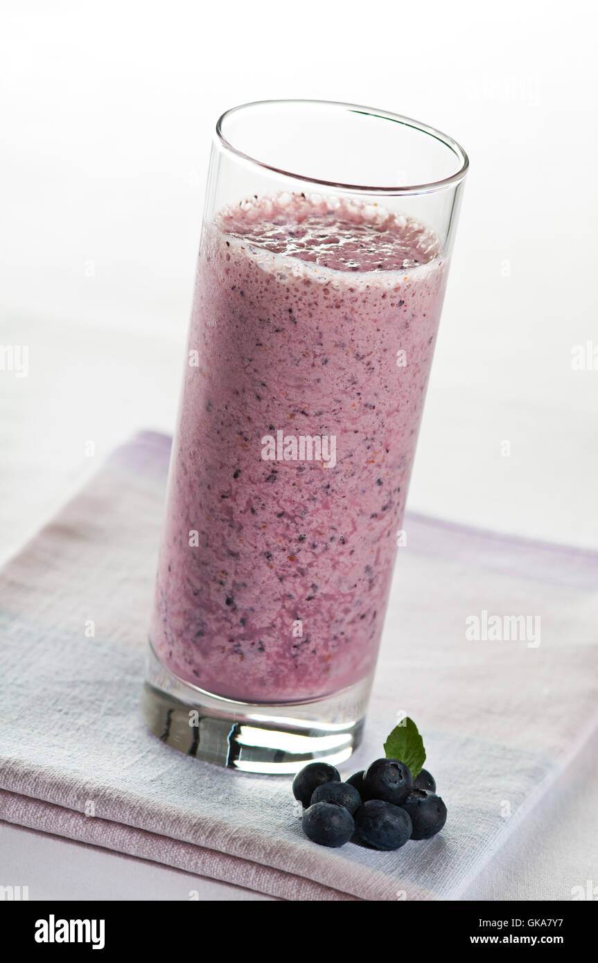 fruit berry shake Stock Photo - Alamy