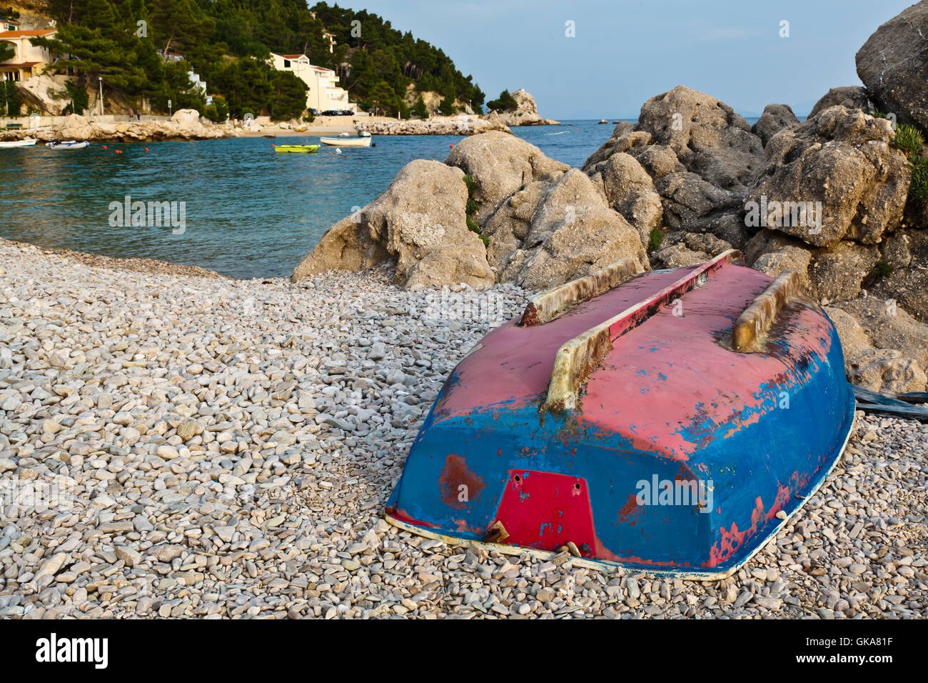 Blue salt stone beach hi-res stock photography and images - Alamy