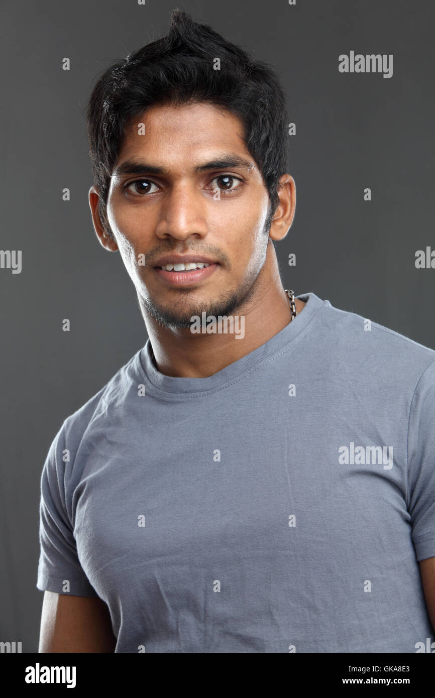 male masculine portrait Stock Photo - Alamy