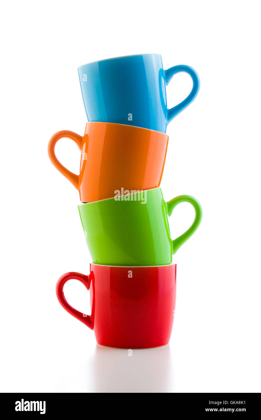 Color cup containers hi-res stock photography and images - Alamy