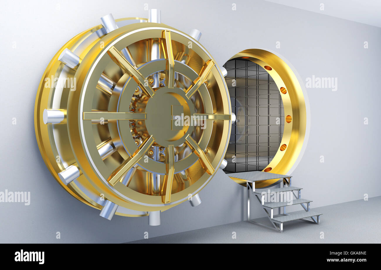 Vault door hi-res stock photography and images - Alamy