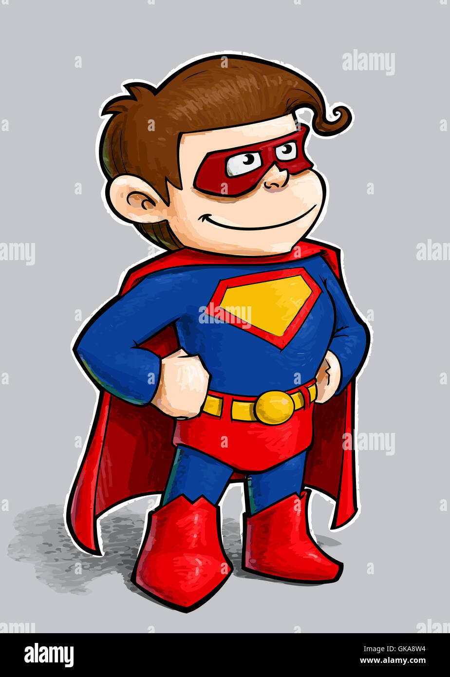 Kid Superman Cartoon