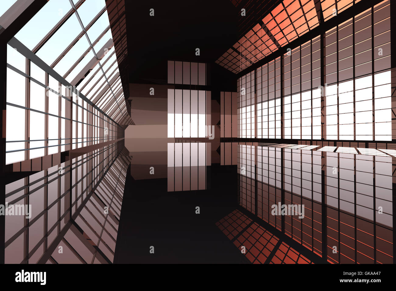 station hall glass Stock Photo - Alamy