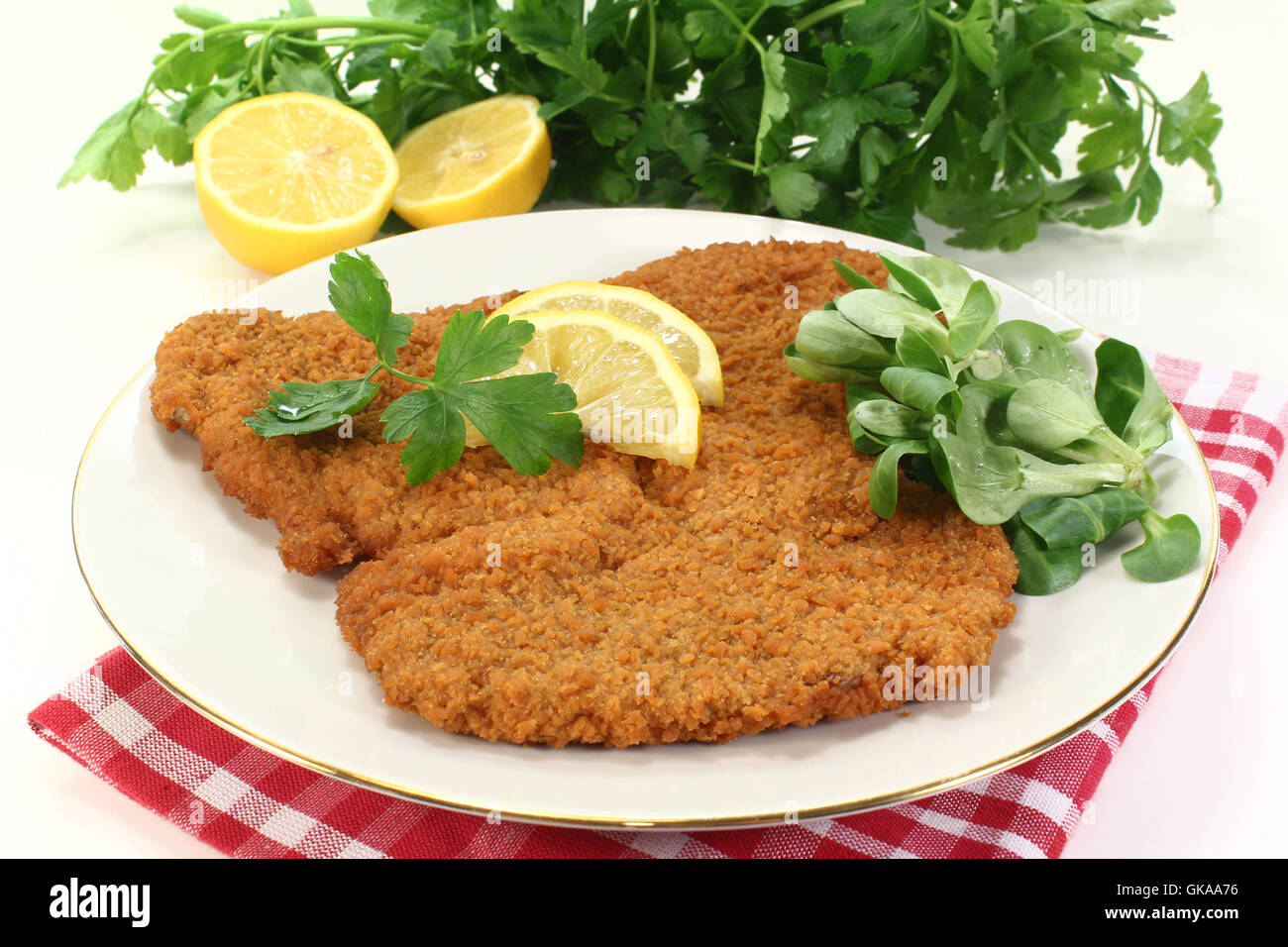 Schnitzel wiener art hi-res stock photography and images - Alamy