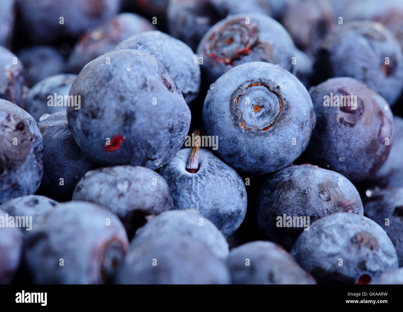 blue food aliment Stock Photo - Alamy