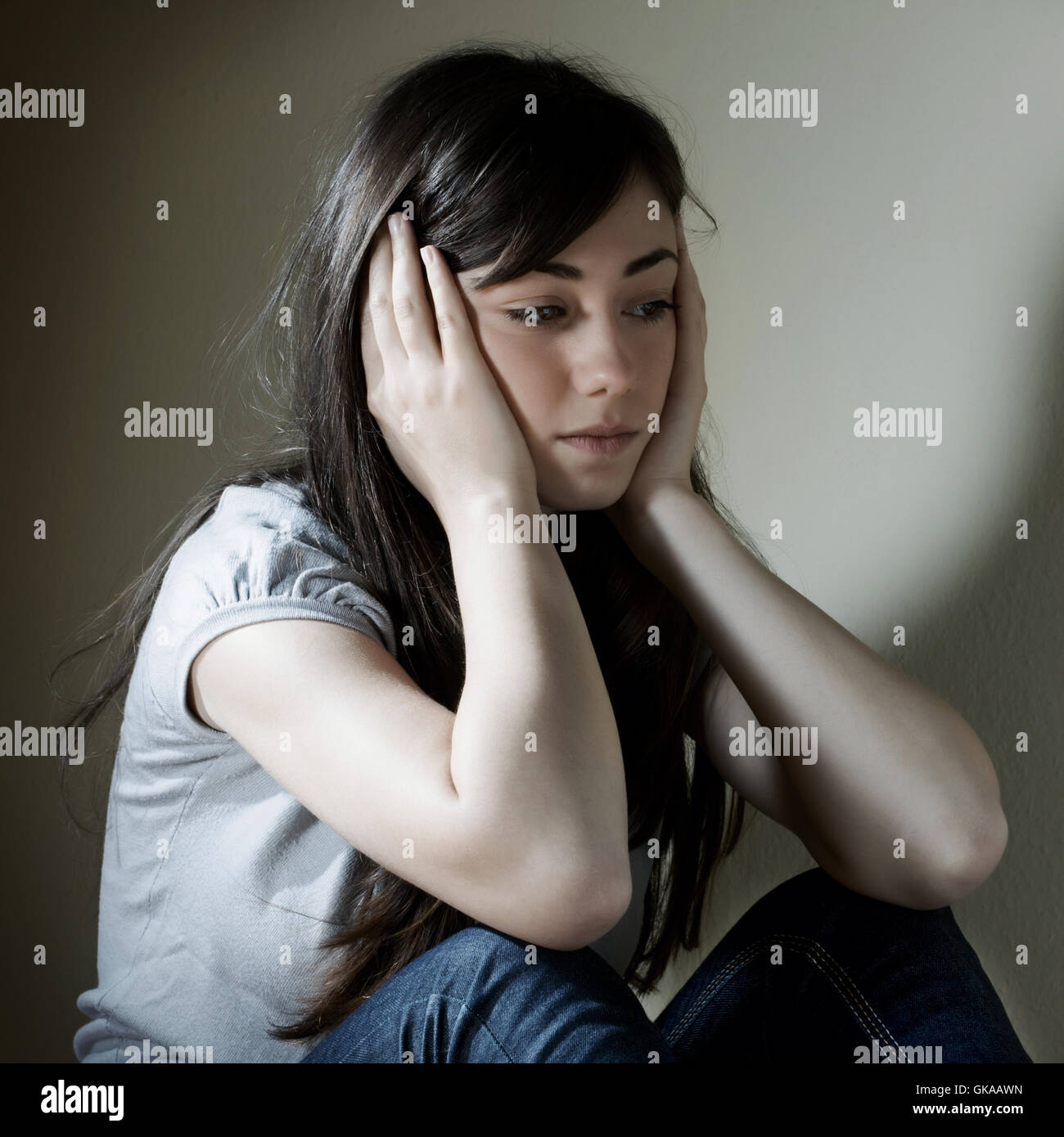 frustration sadness depression Stock Photo - Alamy