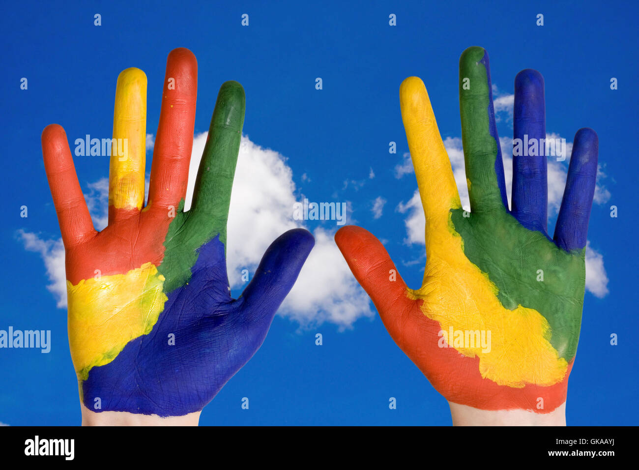 hand hands art Stock Photo - Alamy