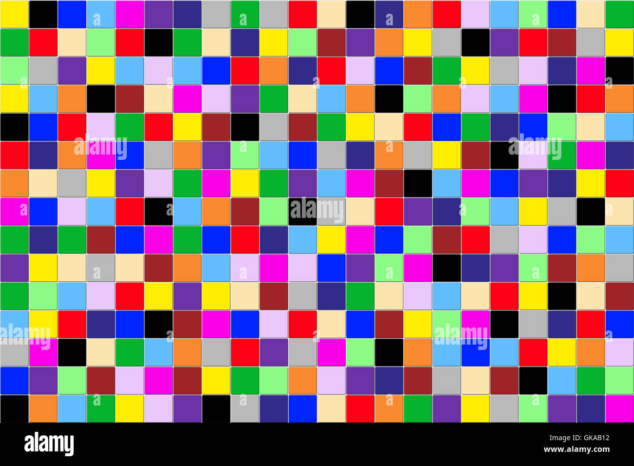 Colourful wall and floor tiles hi-res stock photography and images - Alamy