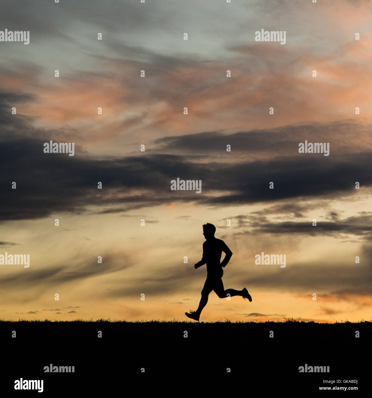 sport sports sunset Stock Photo - Alamy
