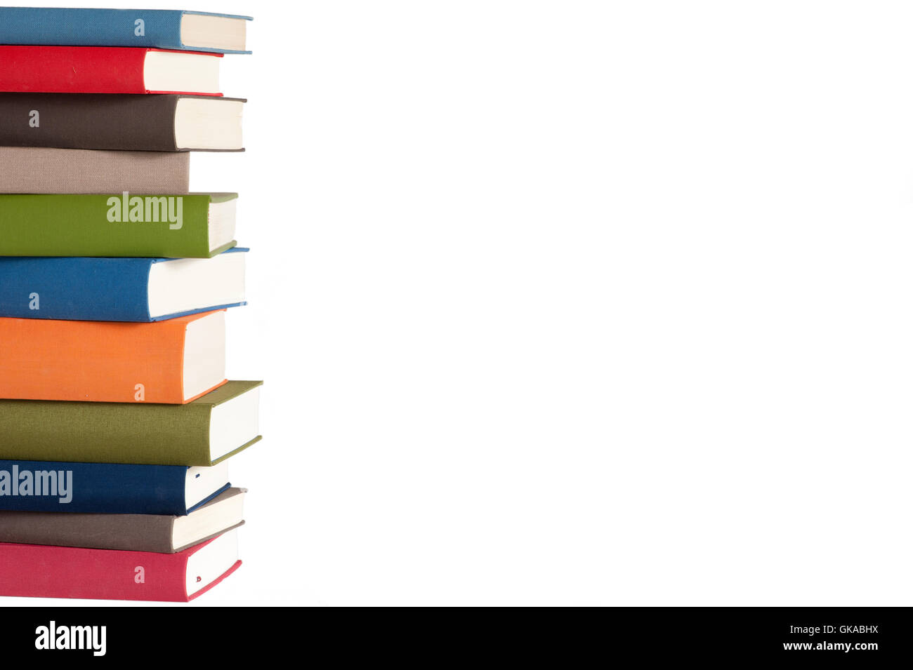 books novel stack Stock Photo - Alamy