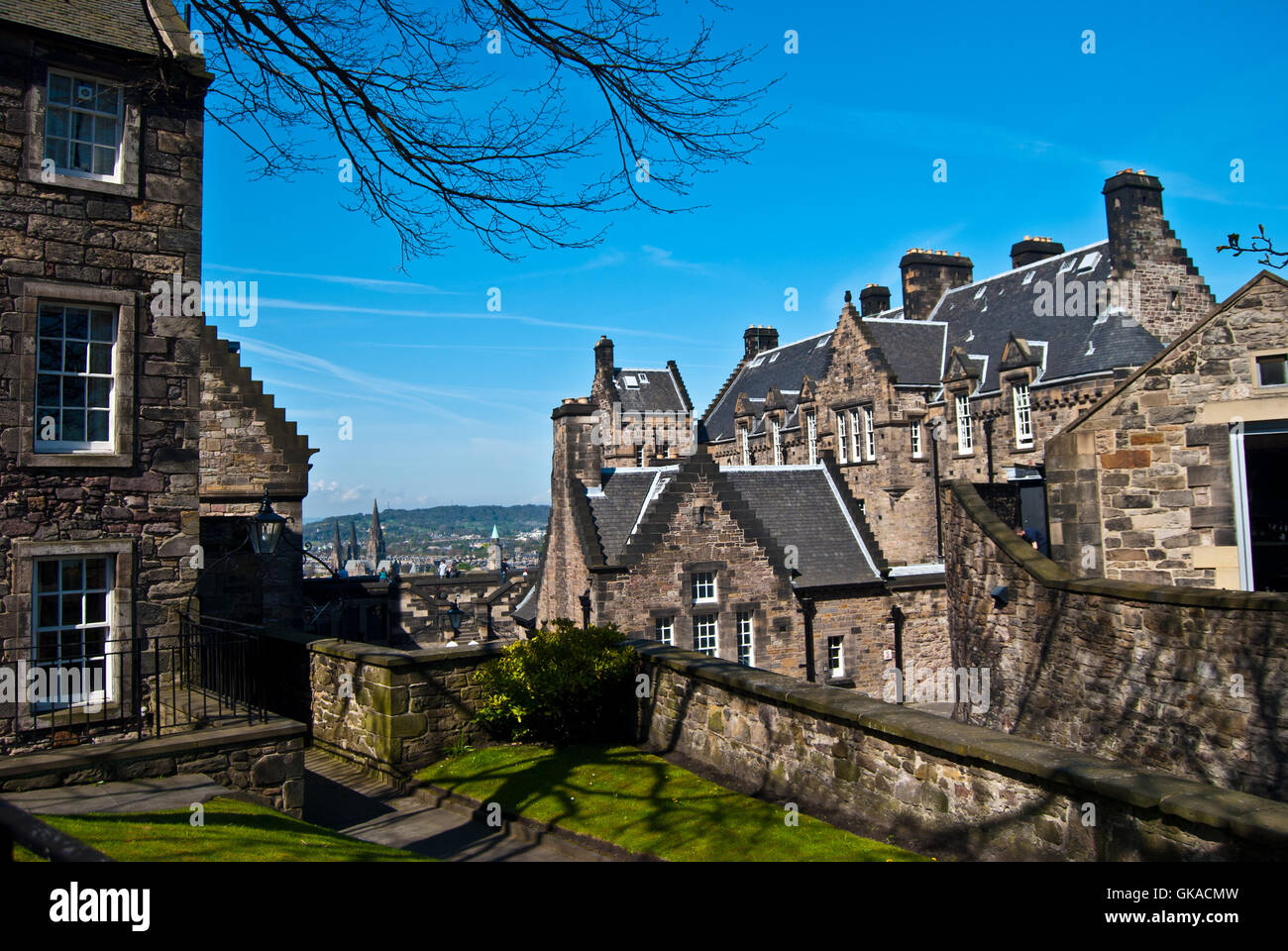 houses monument tree Stock Photo - Alamy