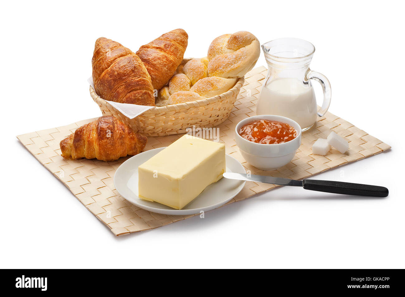 orange juice morning coffee Stock Photo - Alamy