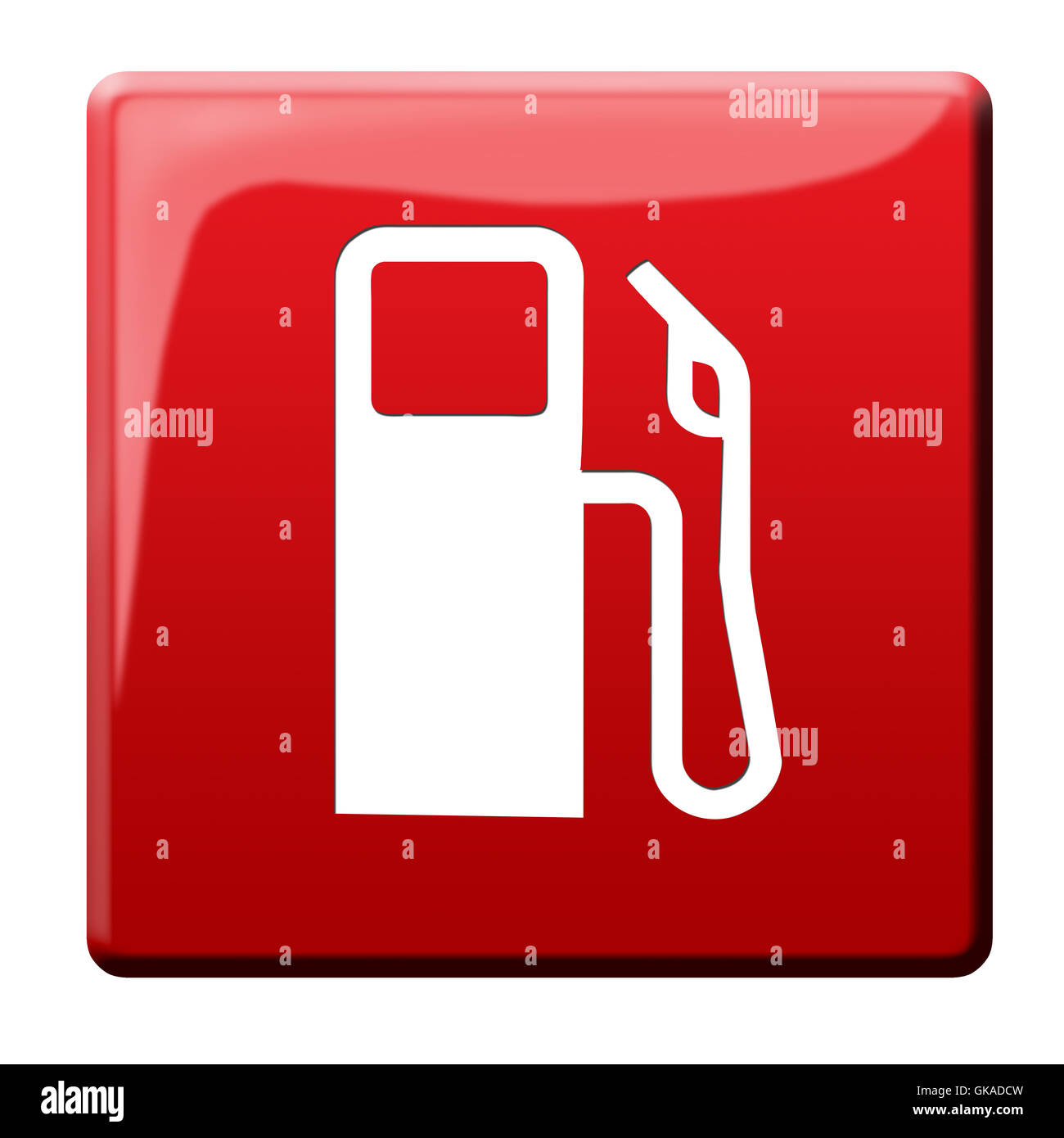 Petrol station sign illustration hi-res stock photography and images ...