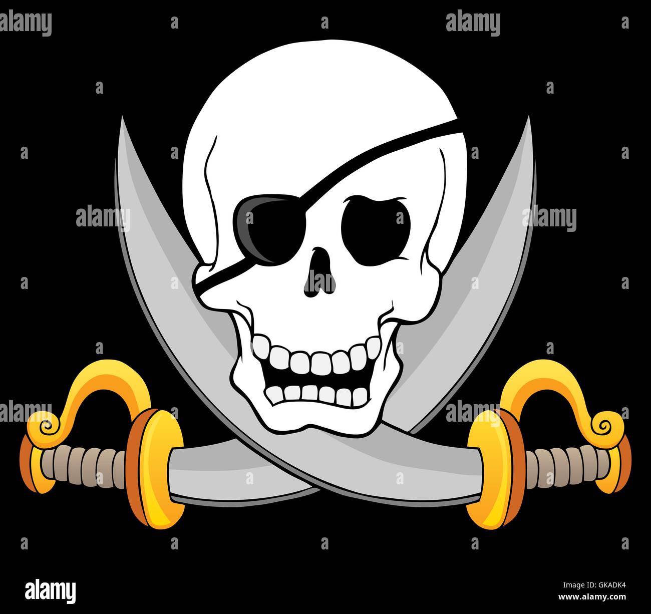 skull sword arm Stock Photo - Alamy