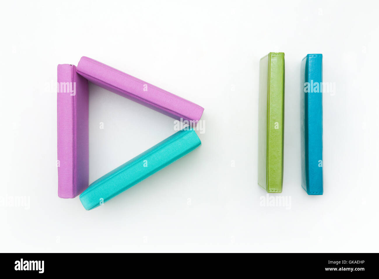 blue laptop notebook Stock Photo - Alamy