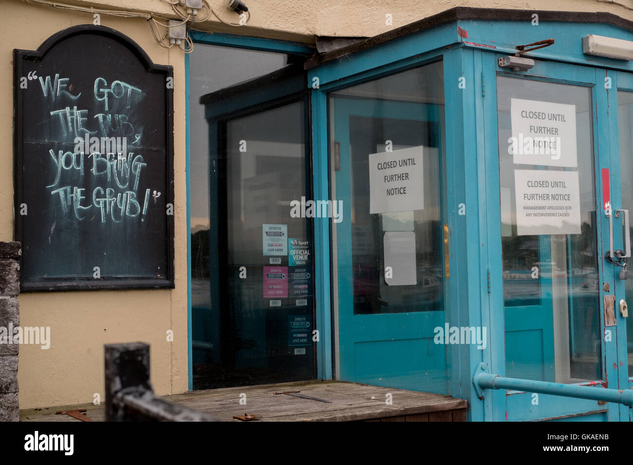 Watermans arms pub in falmouth hi-res stock photography and images - Alamy