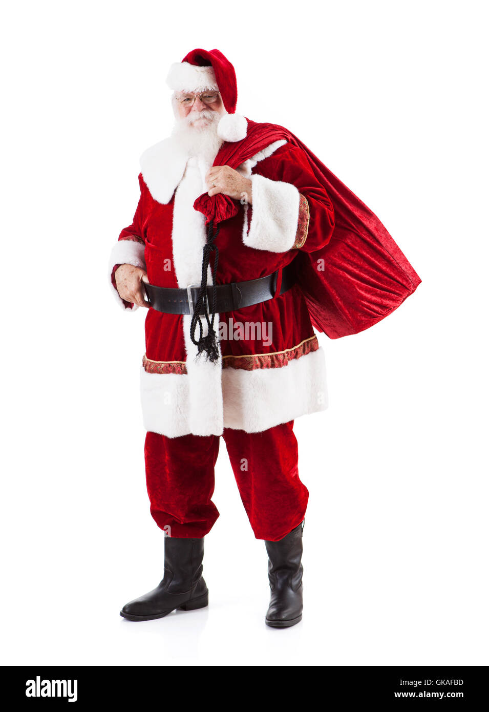 Traditional santa with presents hi-res stock photography and images - Alamy