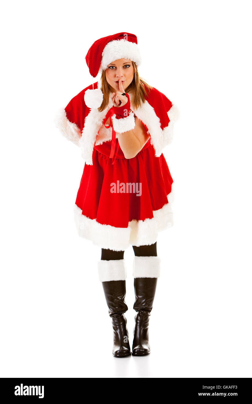 Santa shush hi-res stock photography and images - Alamy