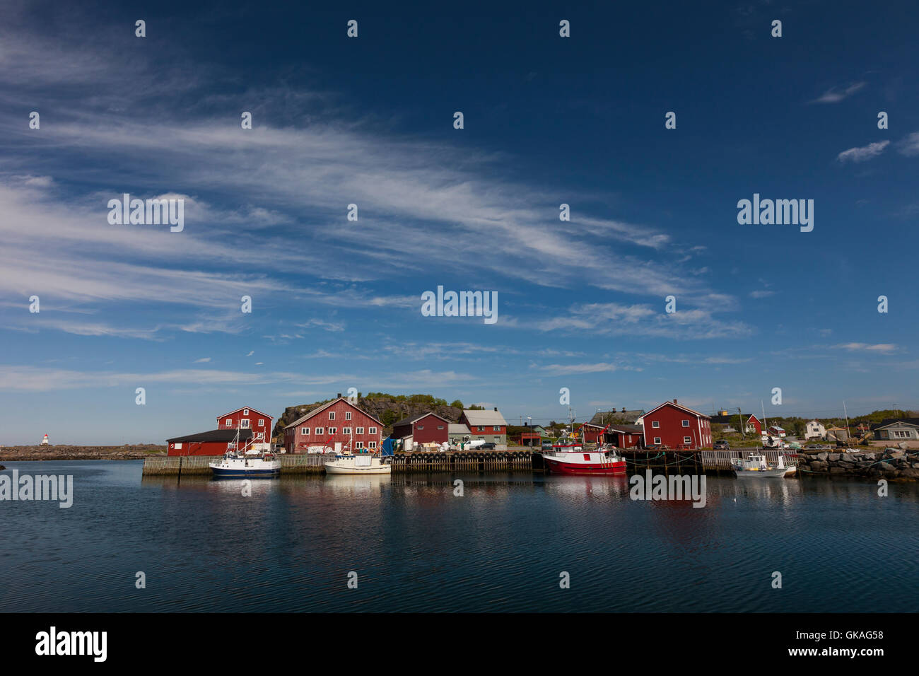 Laukvik, Lofoten Islands, Norway Stock Photo - Alamy