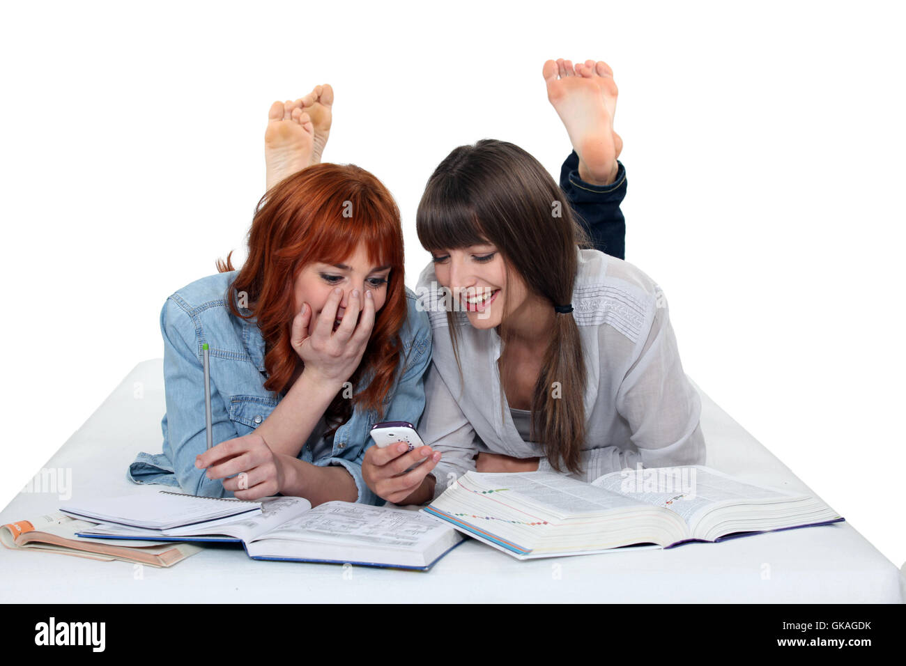 enjoy books boys Stock Photo - Alamy