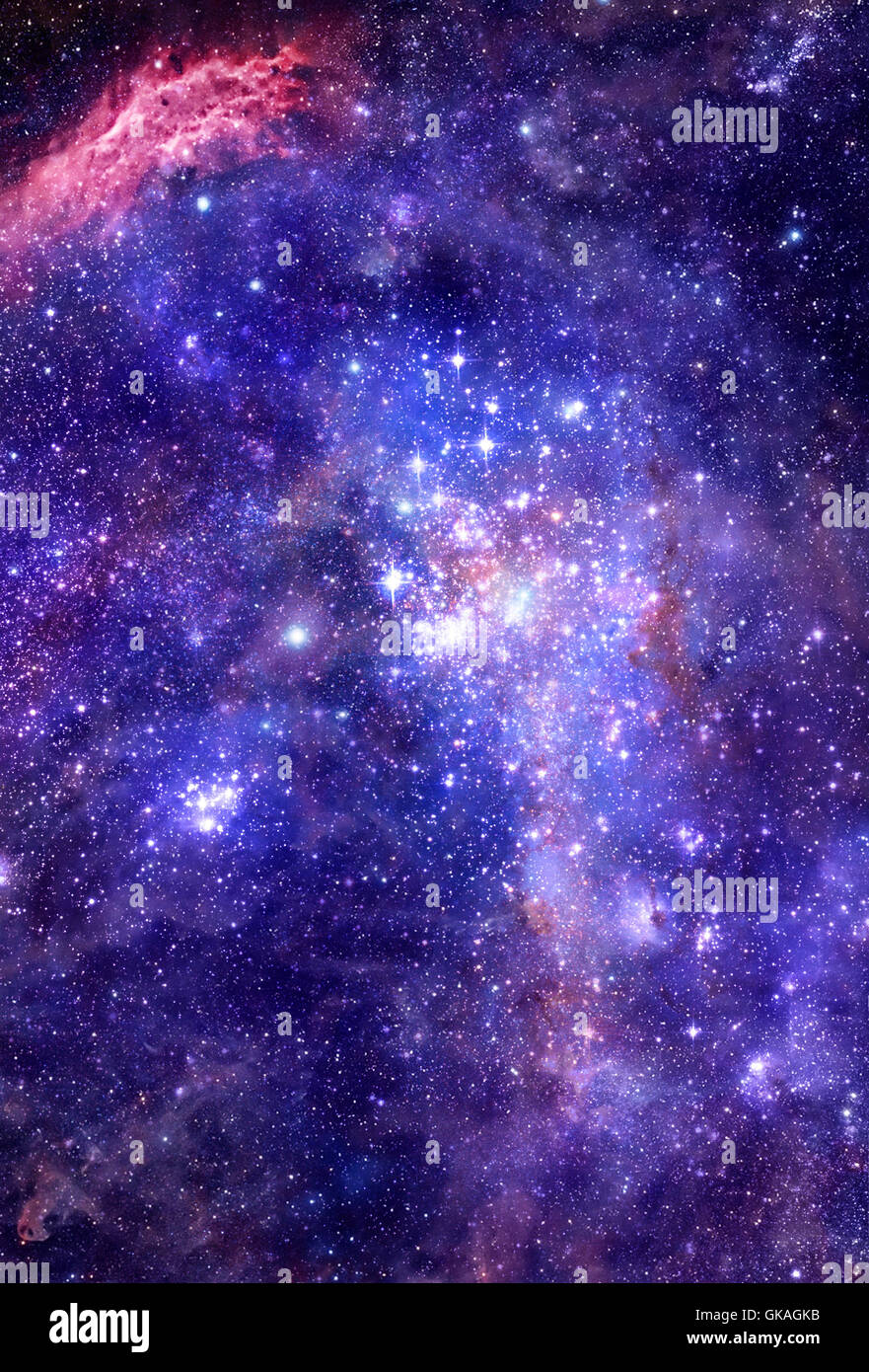 Galaxy starfield hi-res stock photography and images - Alamy