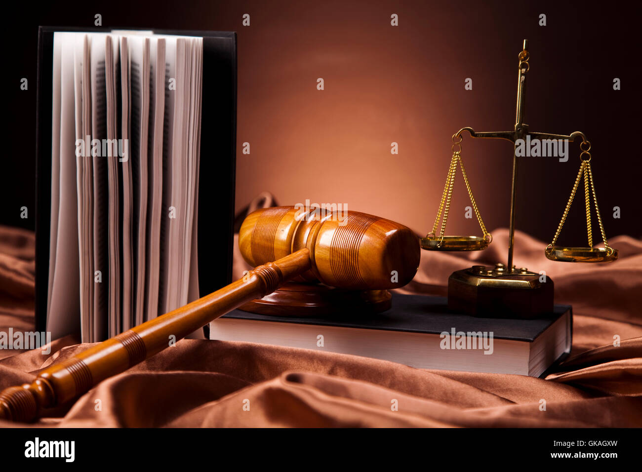 wood law justice Stock Photo - Alamy
