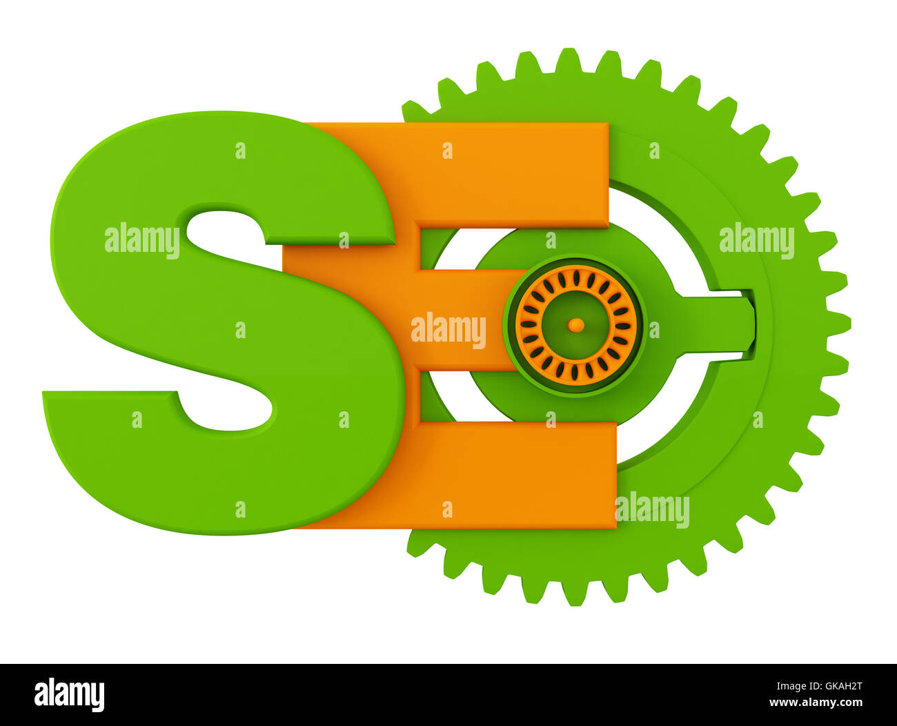 Train with green signal Cut Out Stock Images & Pictures - Alamy