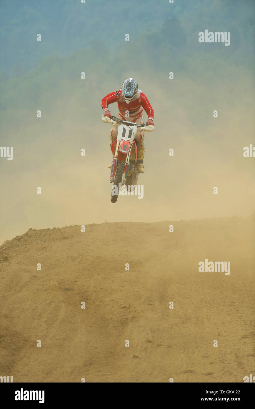 Motorcycle jumping train hi-res stock photography and images - Alamy