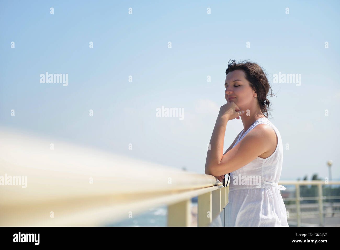 woman blue humans Stock Photo - Alamy