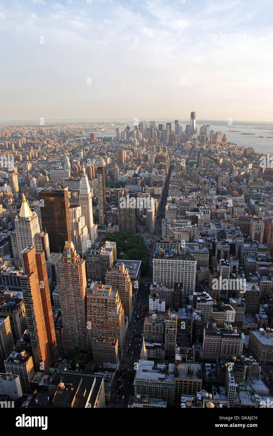 Lower manhattan aerial hi-res stock photography and images - Alamy