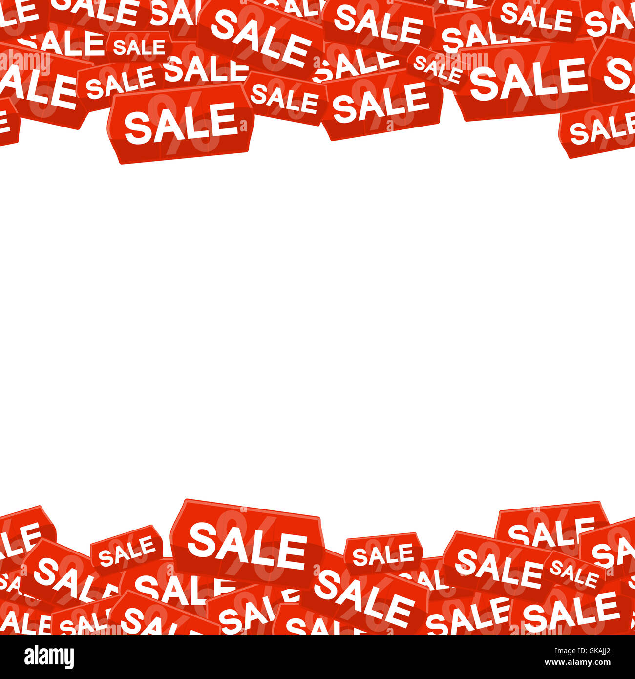sale on price tag - continuous Stock Photo - Alamy