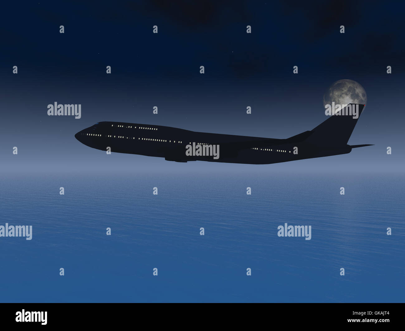 Airliner and traffic lights hi-res stock photography and images - Alamy