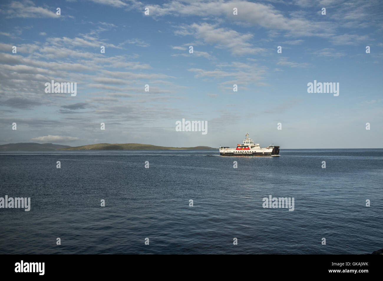 Calmac ferry at Eriskay in the Outer Hebrides Stock Photo - Alamy