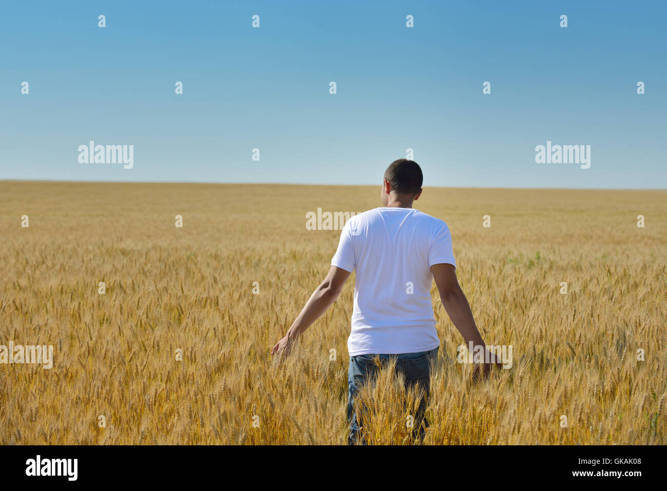 blue humans human beings Stock Photo - Alamy