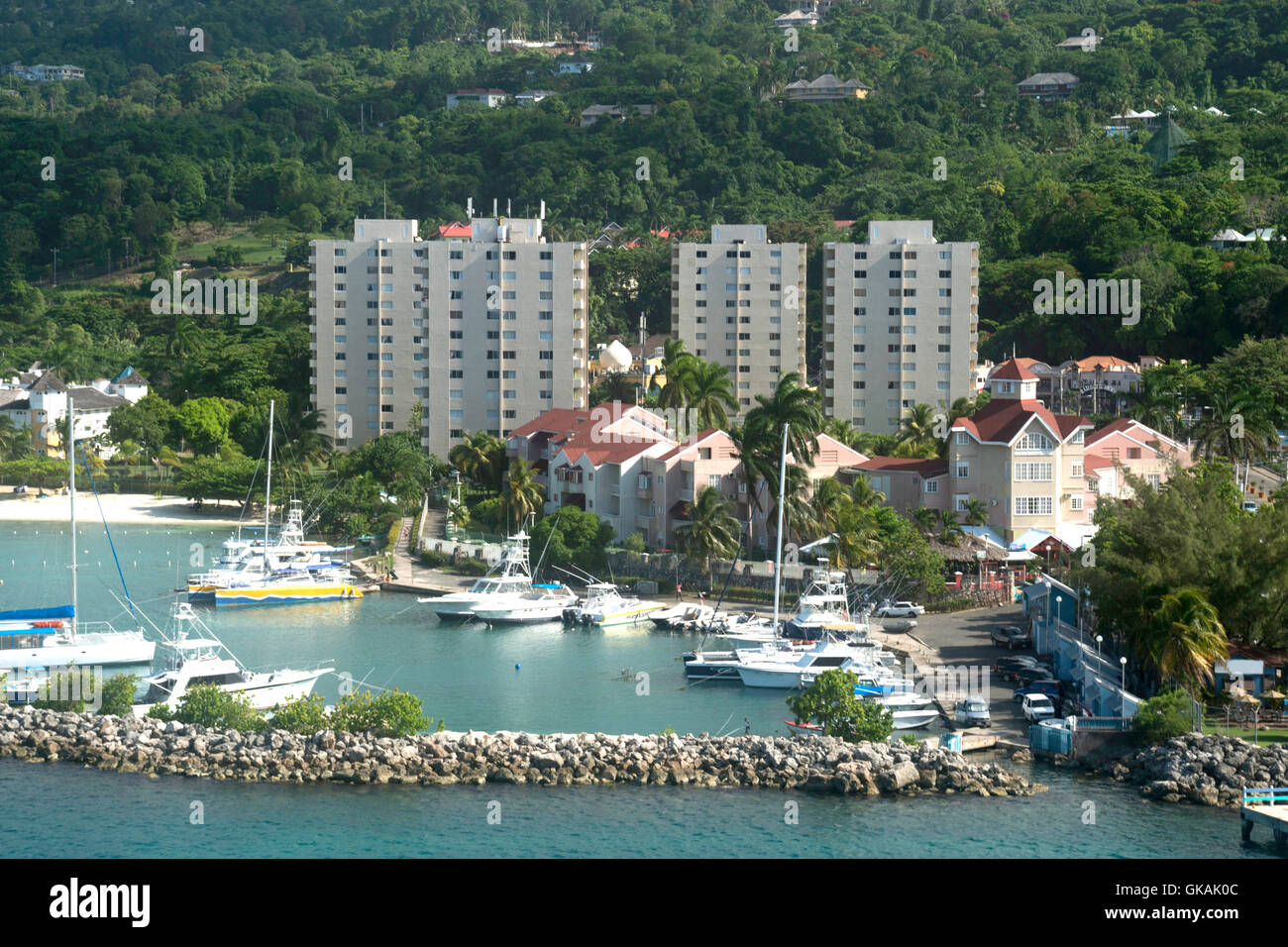 blue hotels outside Stock Photo - Alamy