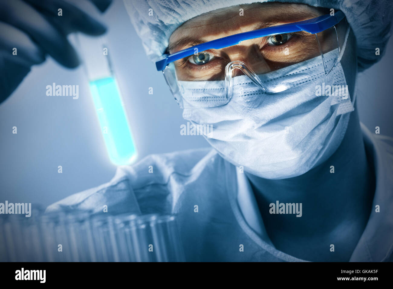 blue humans human beings Stock Photo - Alamy