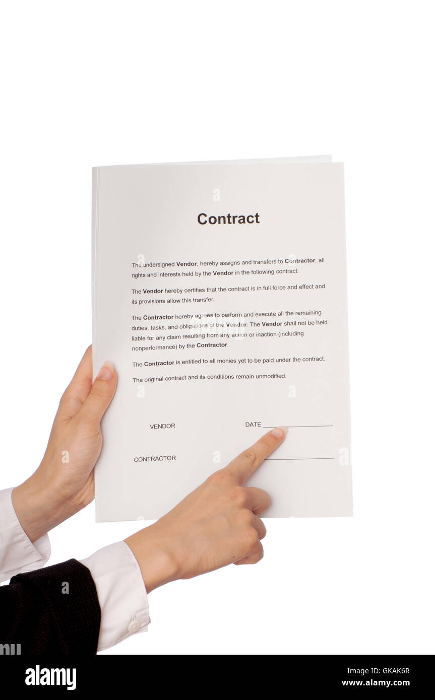contract human human being Stock Photo - Alamy