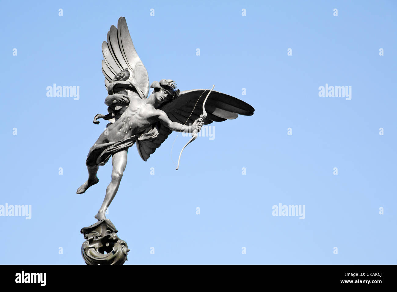 london england cupid Stock Photo - Alamy