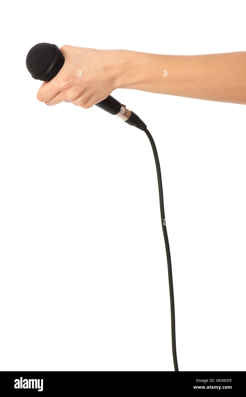 interview singer microphone Stock Photo - Alamy
