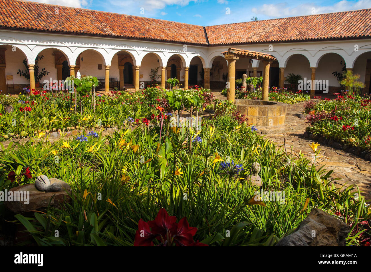 religion monastery style of construction Stock Photo - Alamy