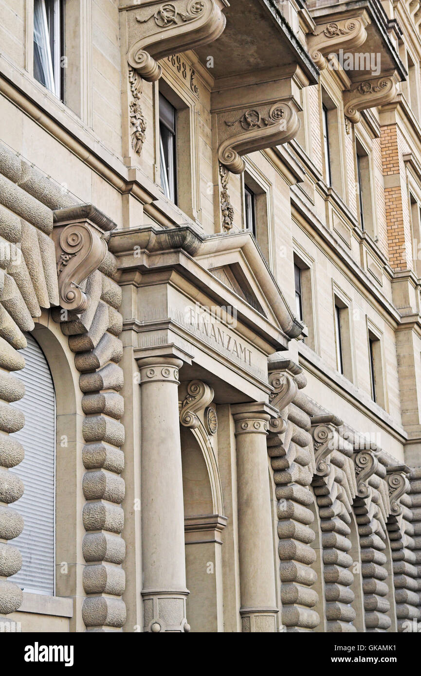 facade tax office Stock Photo - Alamy