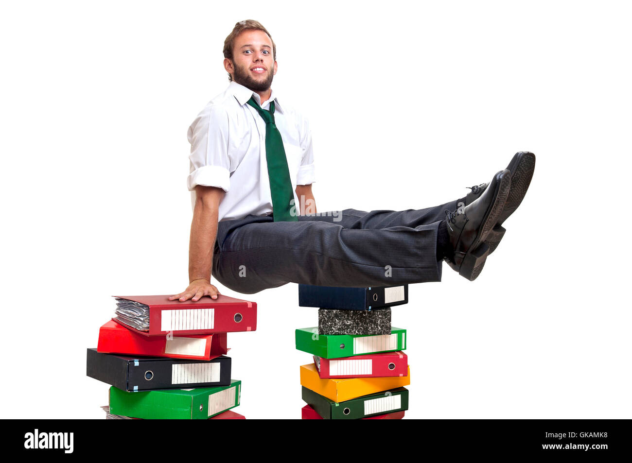 business man businessman challenge Stock Photo - Alamy