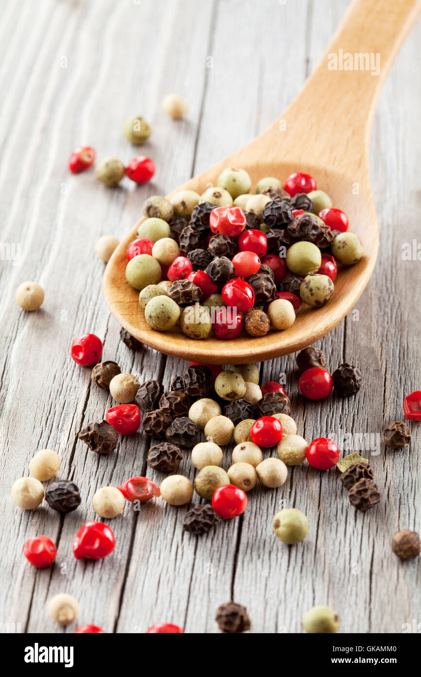 pepper spice condiment Stock Photo - Alamy