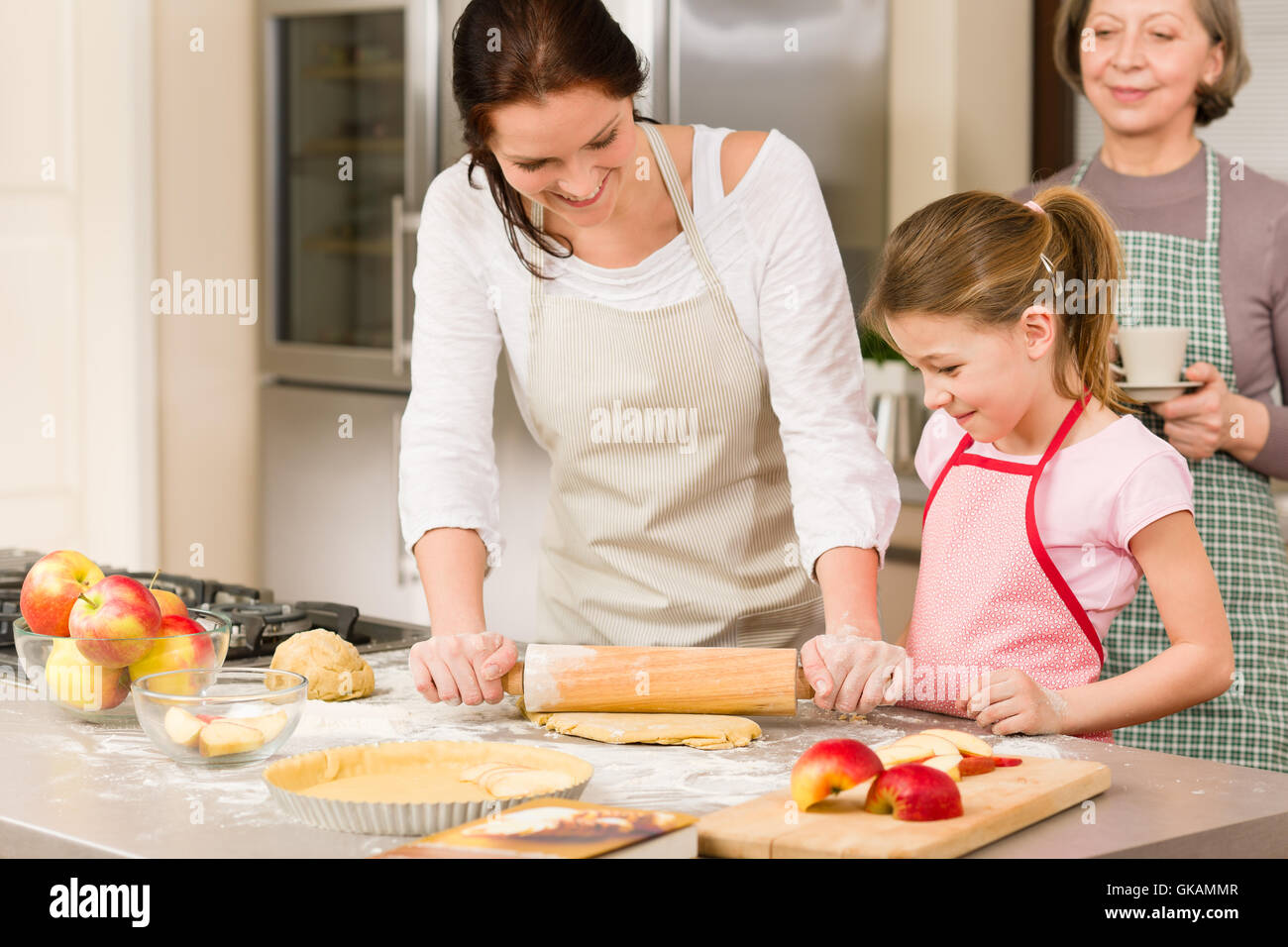 grandmother kitchen cuisine Stock Photo - Alamy