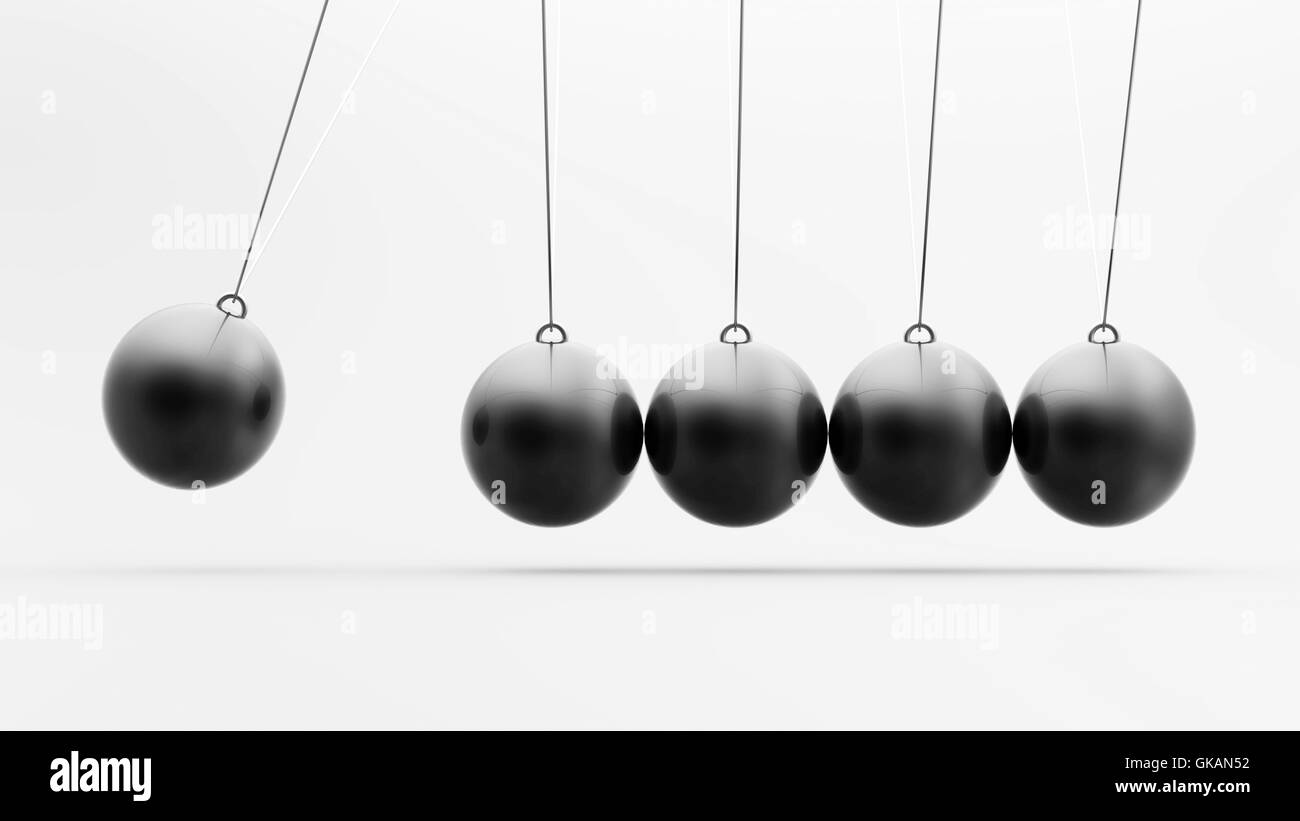 Moving metal balls hi-res stock photography and images - Alamy