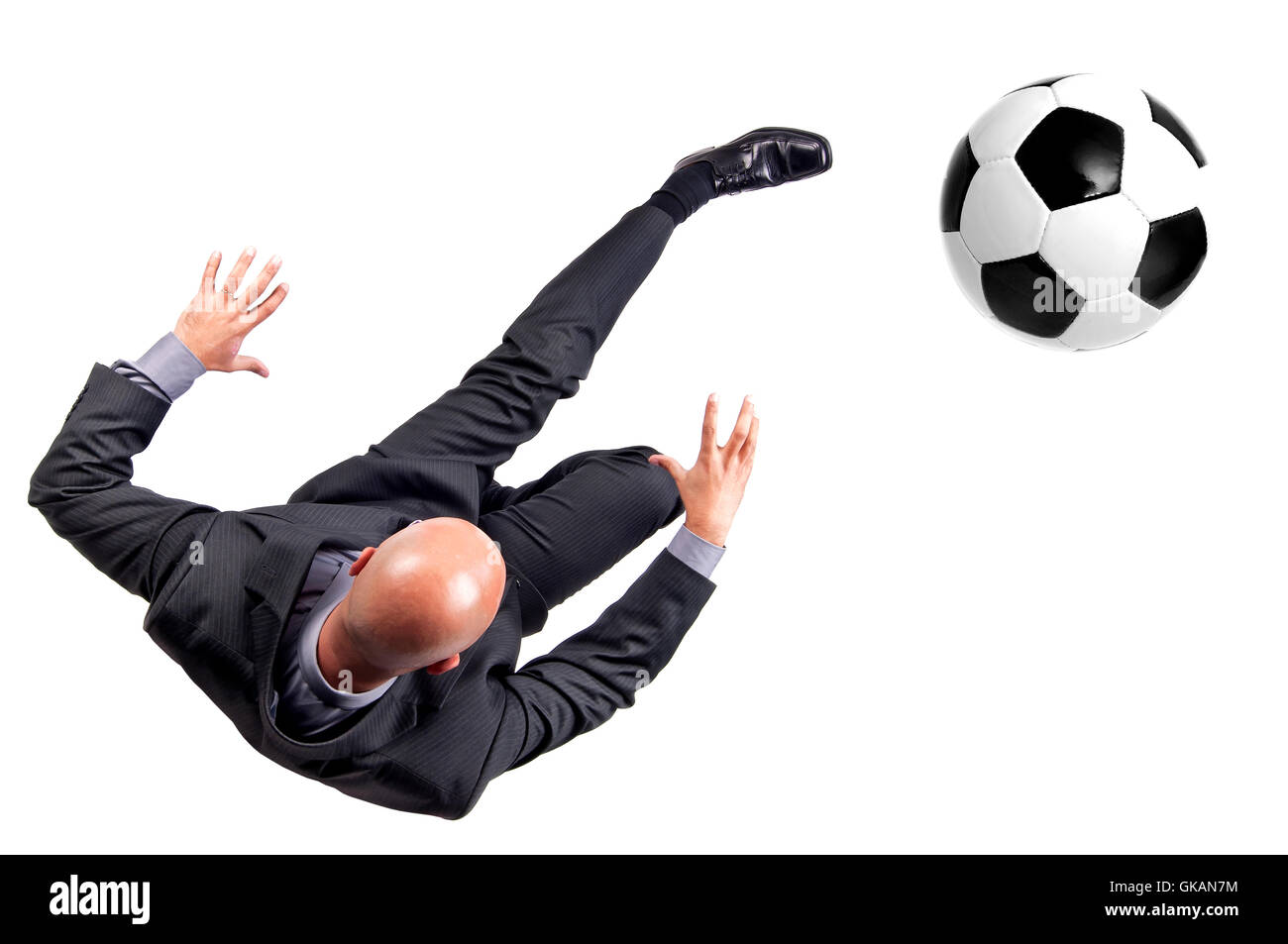 Soccer suit ball man Cut Out Stock Images & Pictures - Alamy