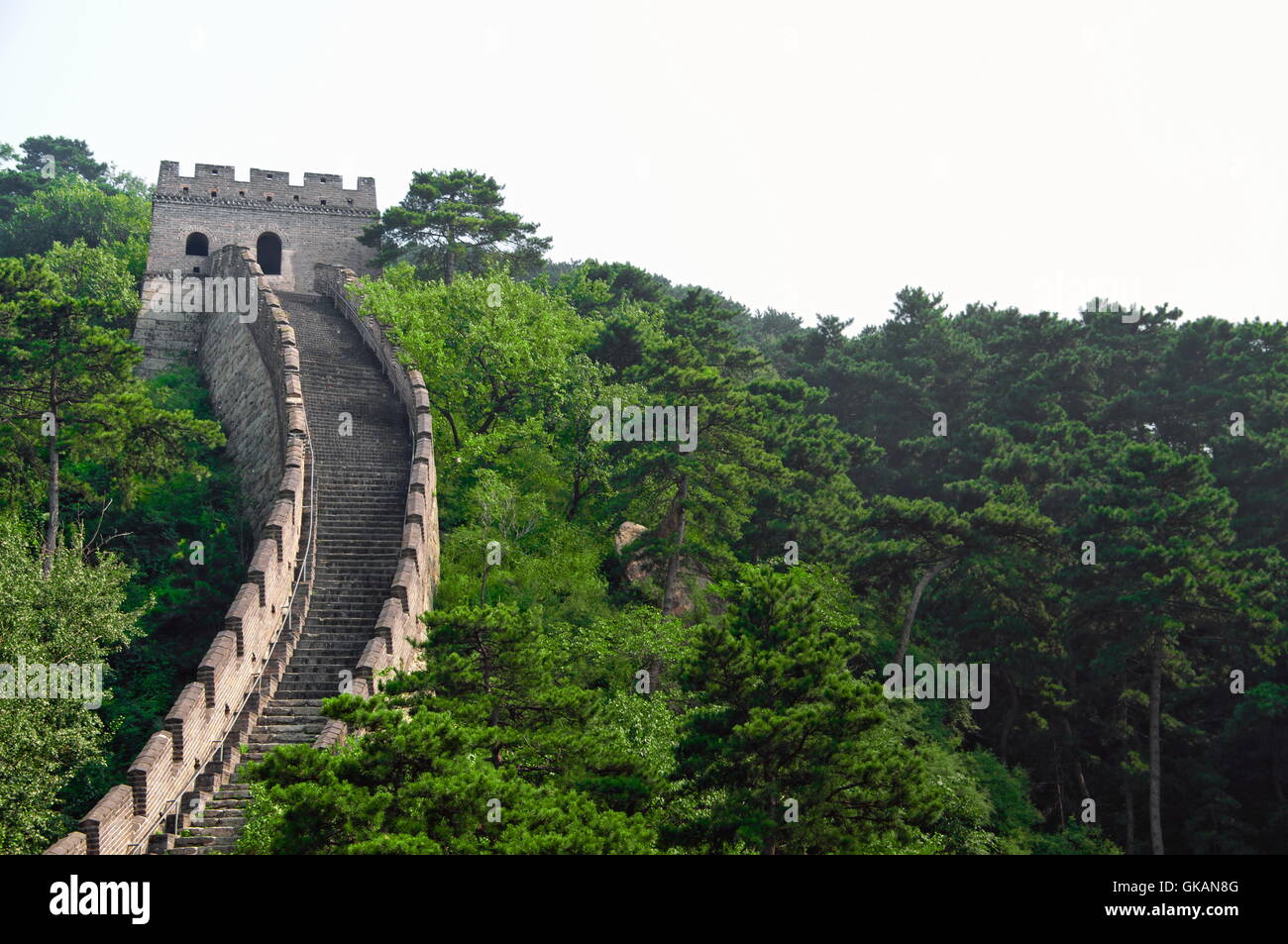 Great Wall Of China Side View Drawing Great Wall China Construction